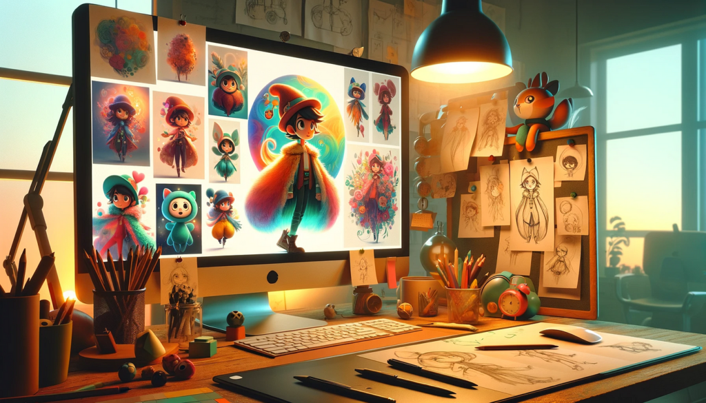 Art services and 2d character design - order a service from ...