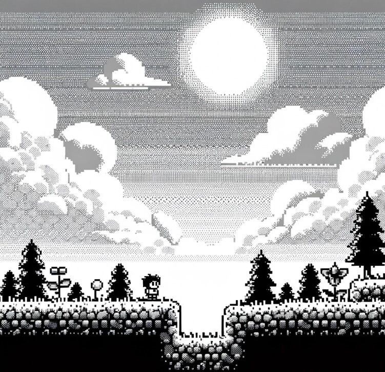 The Art of 1 Bit Game Development – The Beauty of Monochrome - Bandurart